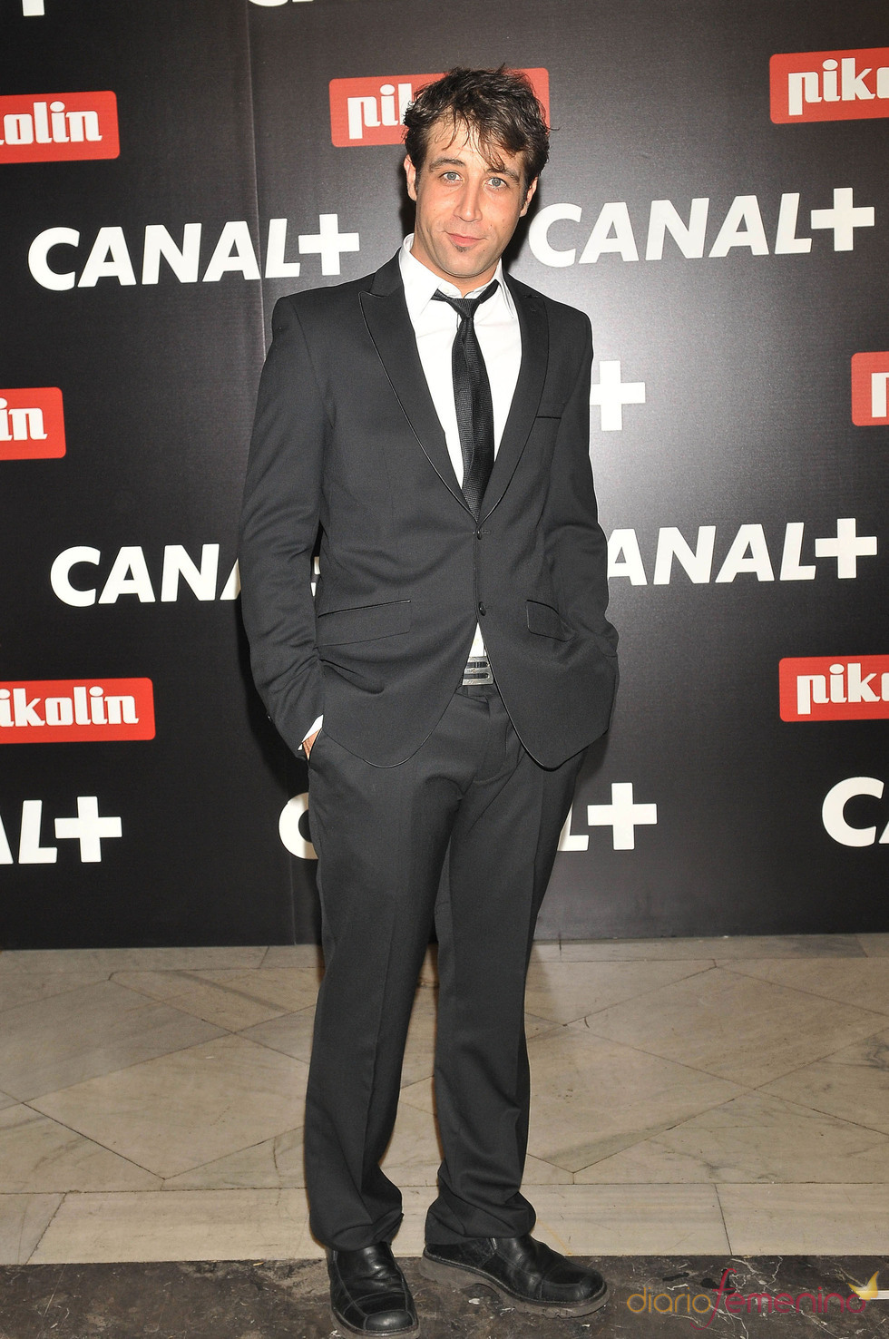 Leandro Rivera en la Fiesta de los Oscar 2010 de Canal+