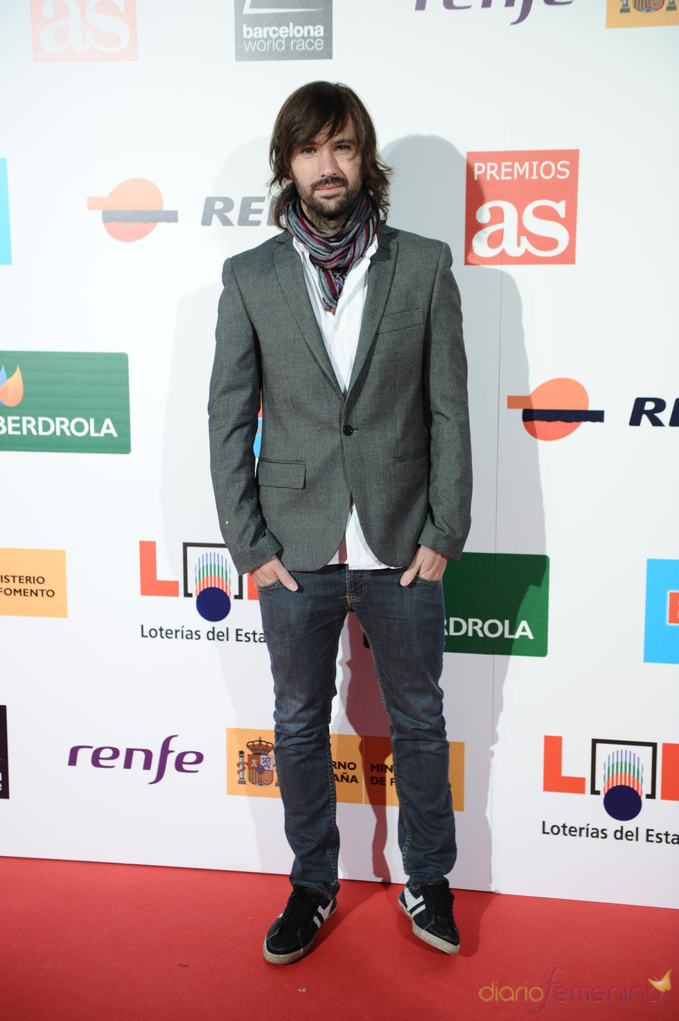 David Otero en los Premios As del Deporte 2010