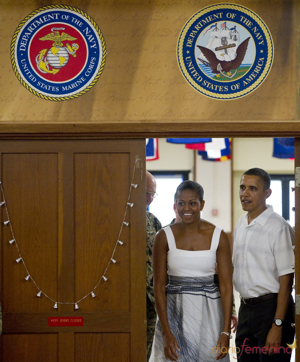Barack y Michelle Obama en Hawai Barack y Michelle Obama en Hawai