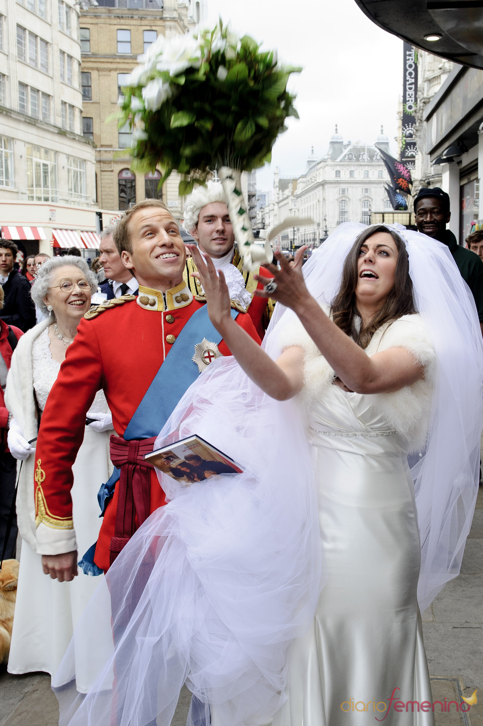 Boda de los 'dobles' de Guillermo de Inglaterra y Kate Middleton