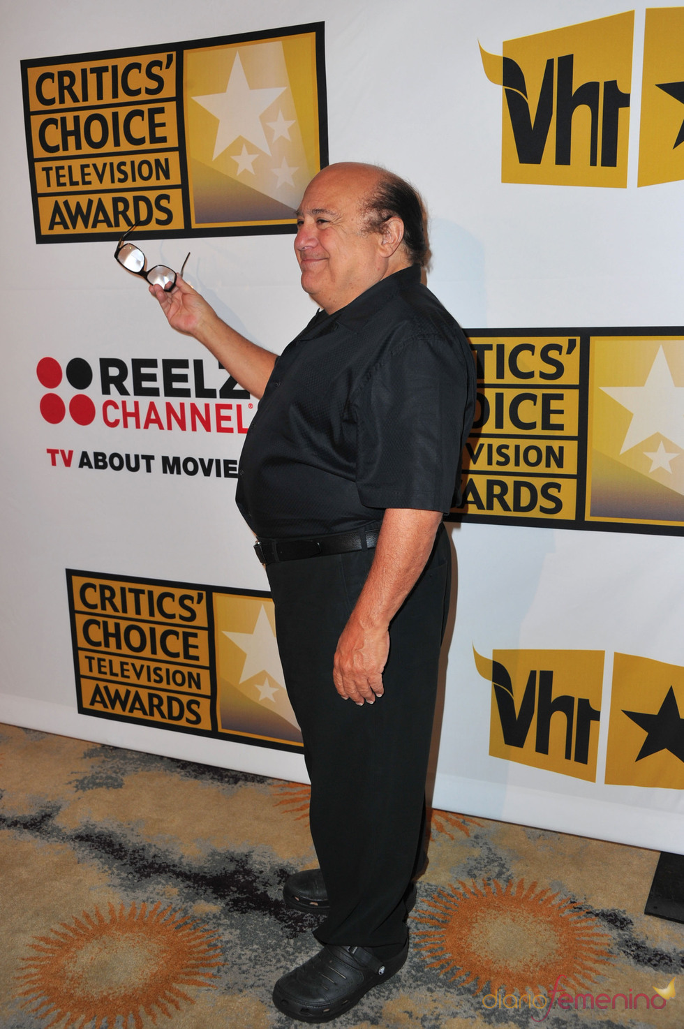 Danny DeVito en los Critics' Choice Television Awards de 2011