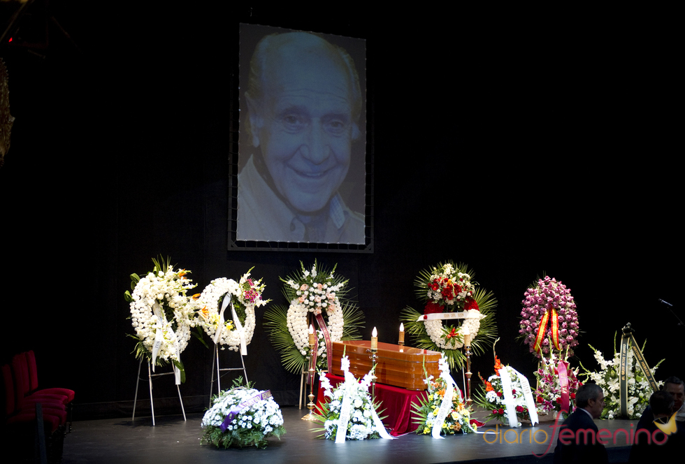 Capilla ardiente de Manuel Alexandre