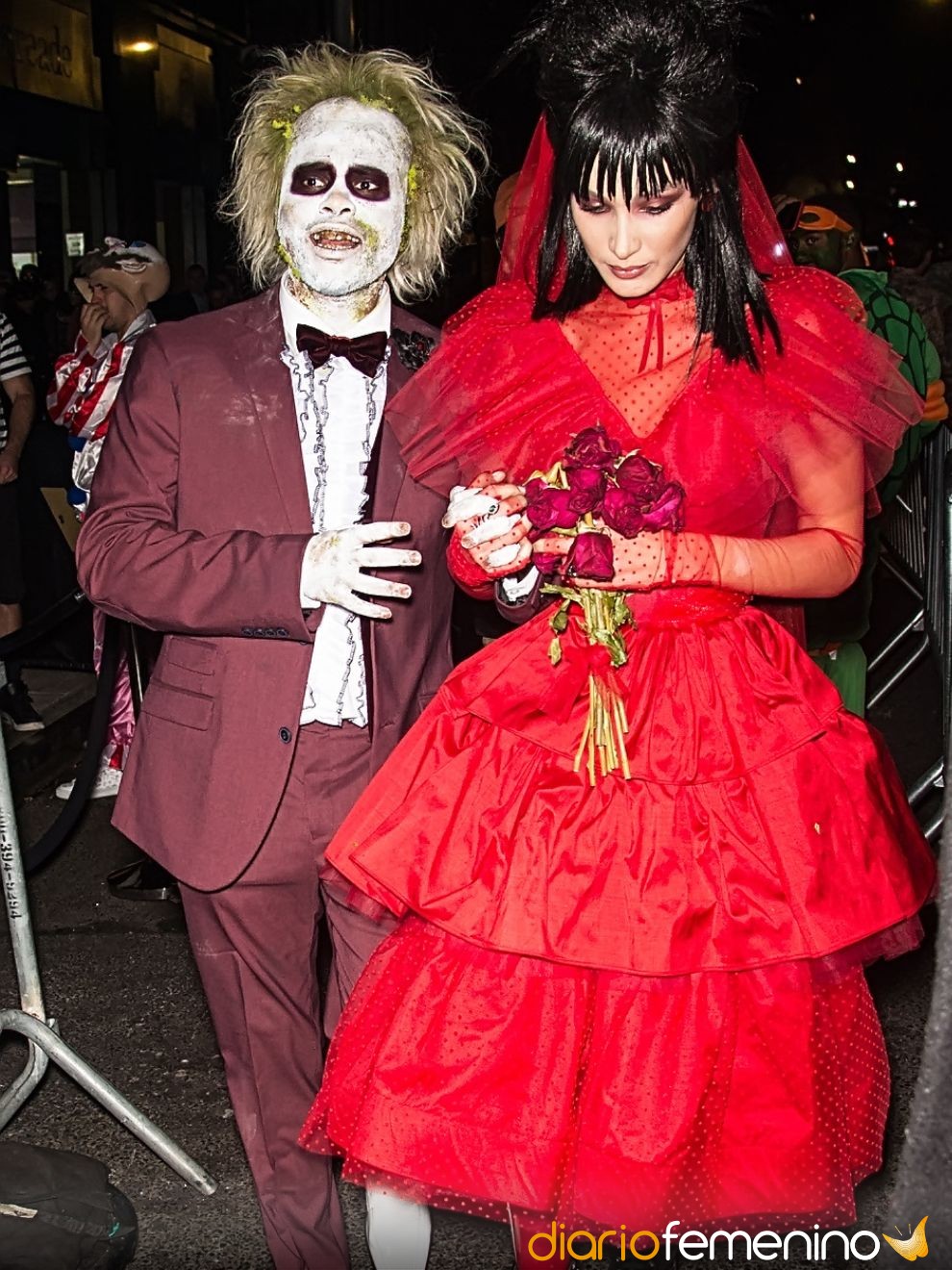 Disfraz De Beetlejuice Femenino Ropa Y Complementos De Bitelchús