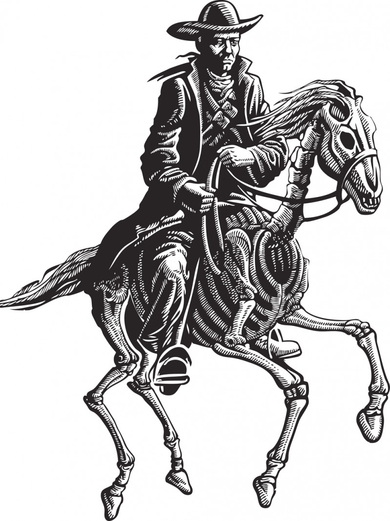 El Charro Negro: terrorífica leyenda mexicana que habla de ambición