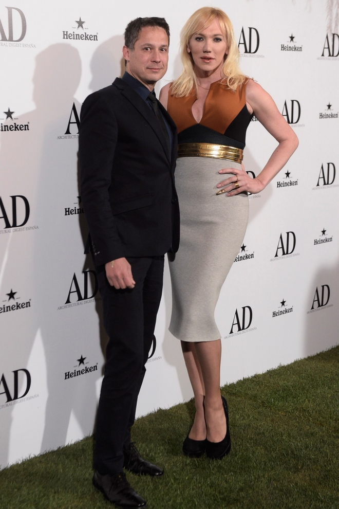 Premios AD 2015:Topacio Fresh y su marido no se pierden una