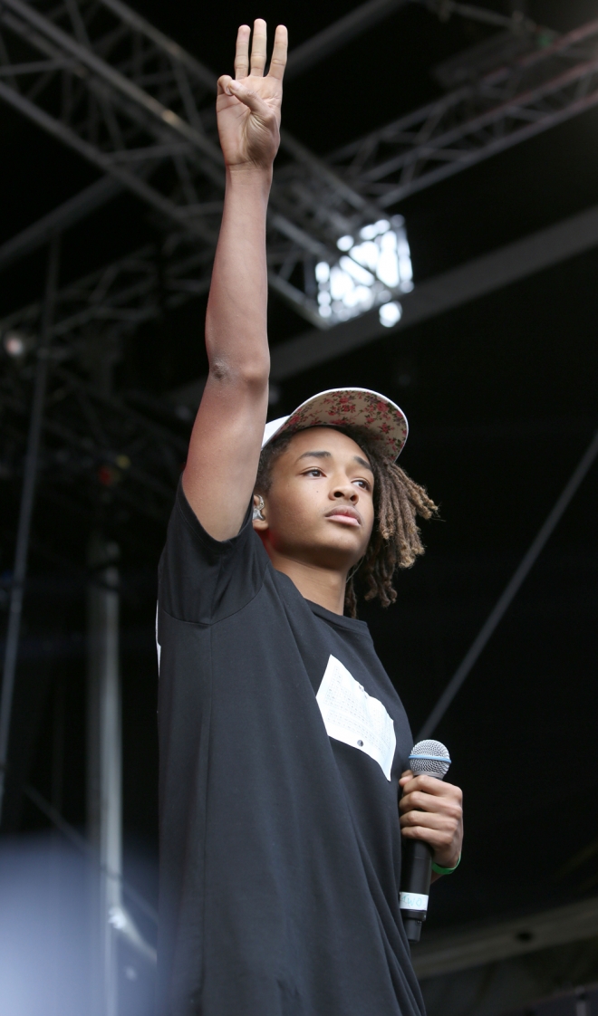 Jaden Smith, un rapero que lo da todo por su música