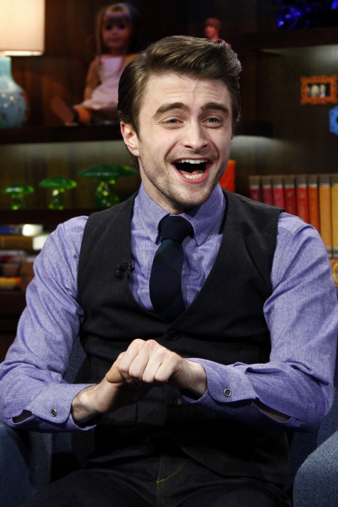 Daniel Radcliffe, alegre y divertido