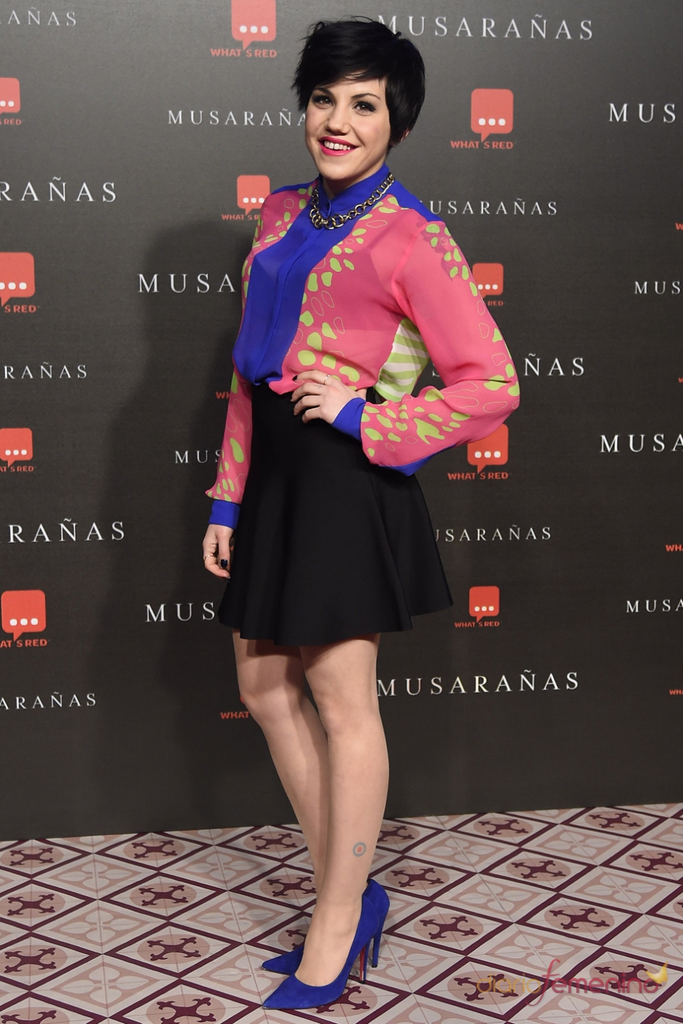 Angy Fernández, colorida y divertida