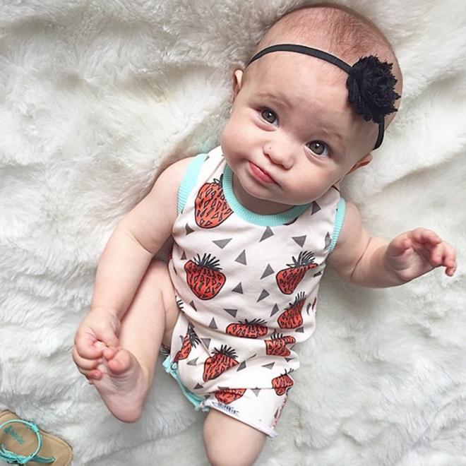 Freya Fossaceco y sus gestos de bebé en Instagram