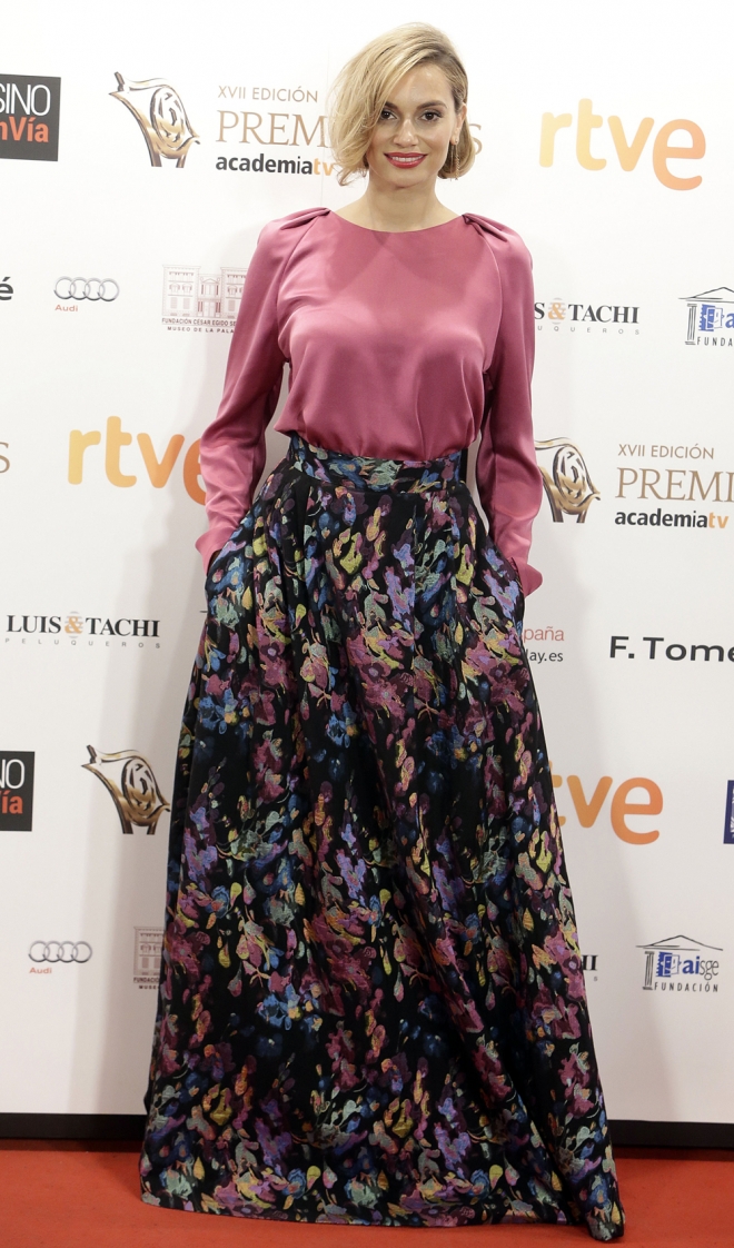 Premios Iris de la TV 2015: Norma Ruiz apuesta por las flores
