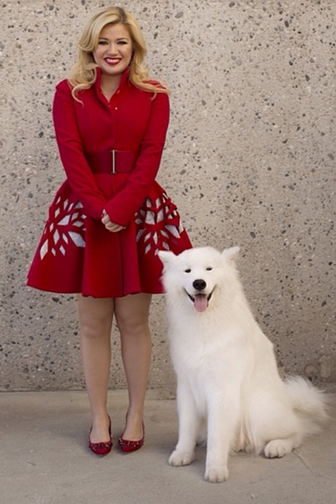 Kelly Clarkson, amante de los animales