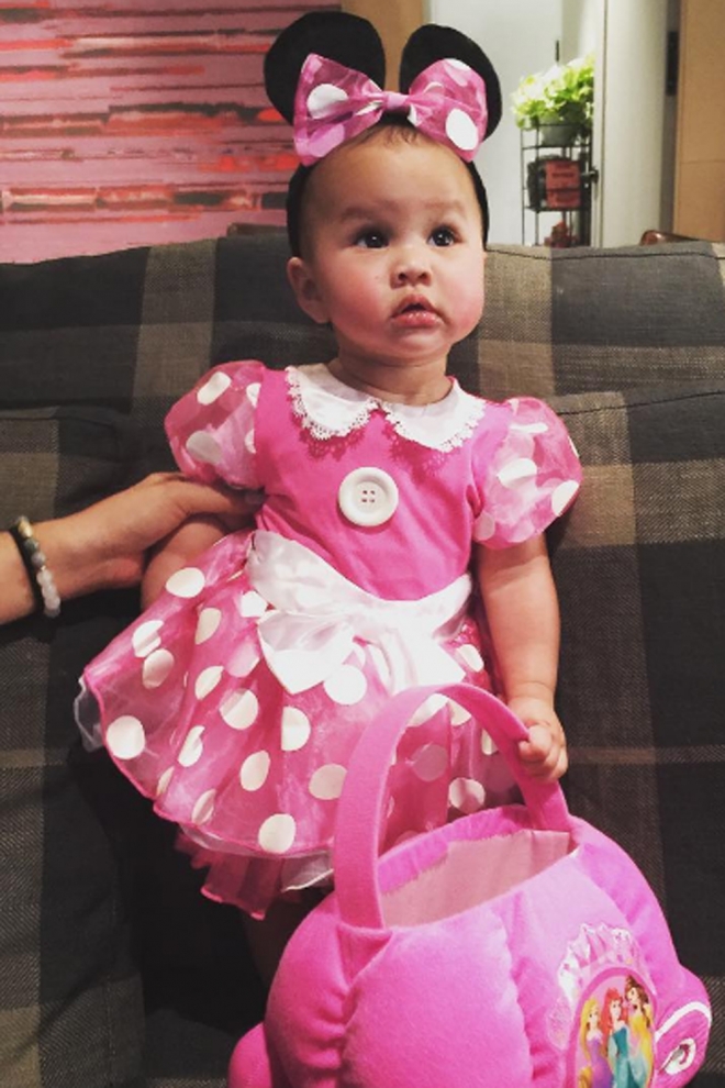 Luna Simone, una dulce Minnie Mouse