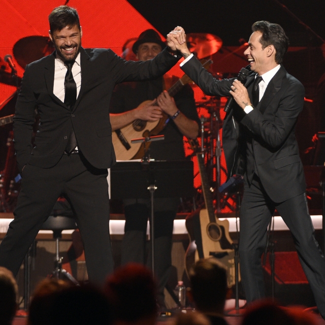 Latin Grammy 2016: Ricky Martin y Marc Anthony