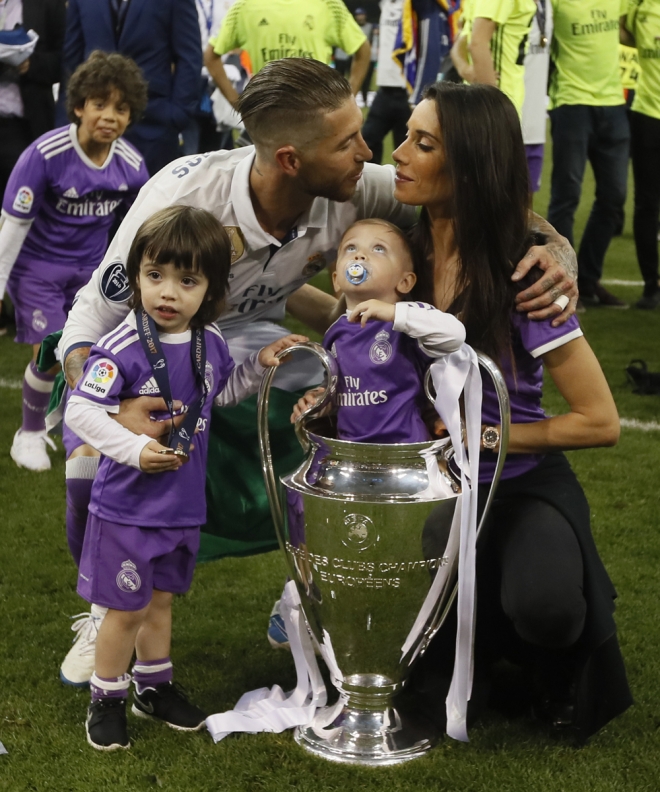 Sergio Ramos, papá cañon