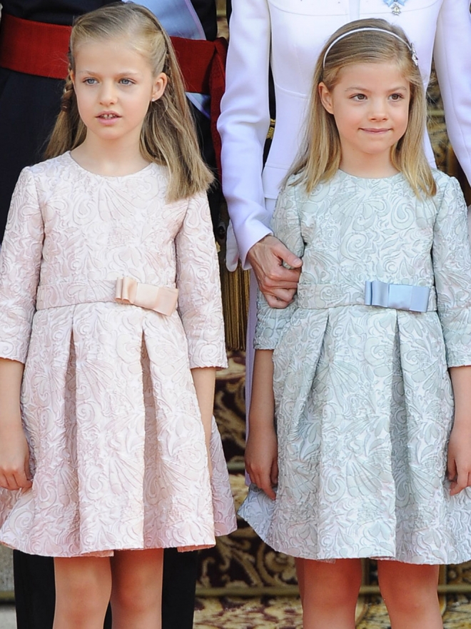 Las Infantas Leonor y Sofía, iconos de estilo infantil